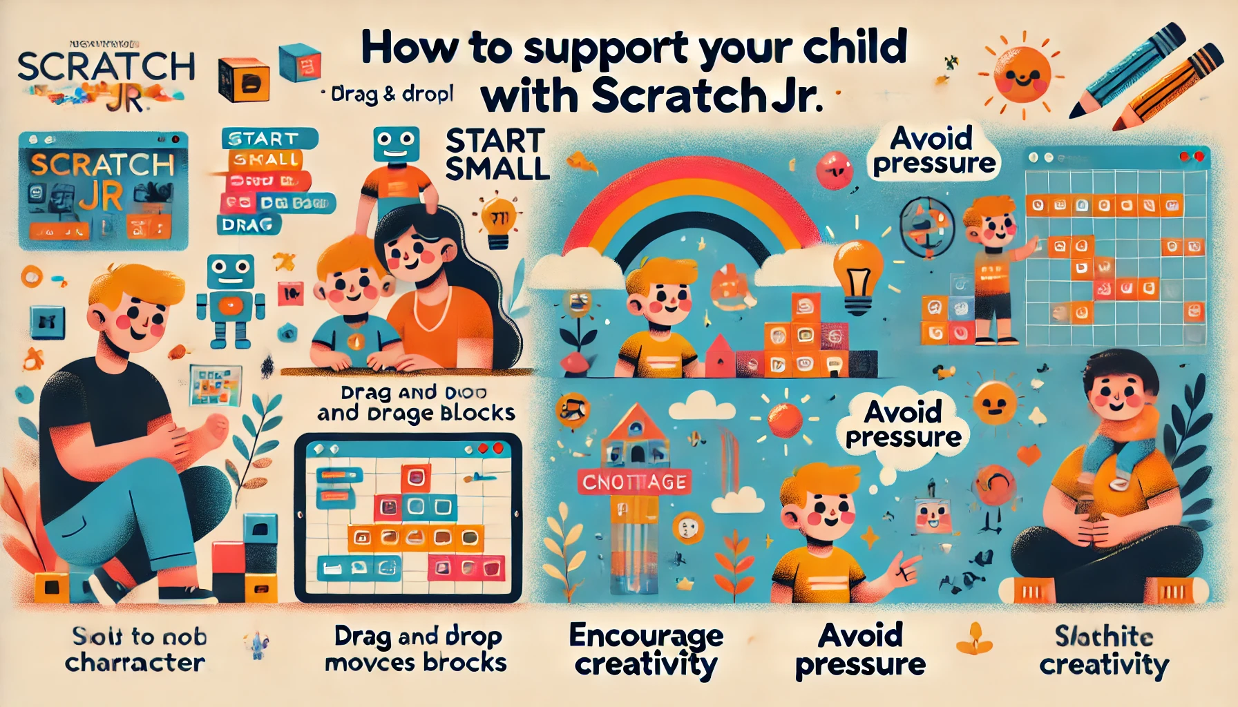 ScratchJr: Giới Thiệu Về Lập Trình Dành Cho Trẻ Em - Dạy Kèm 1 - 1